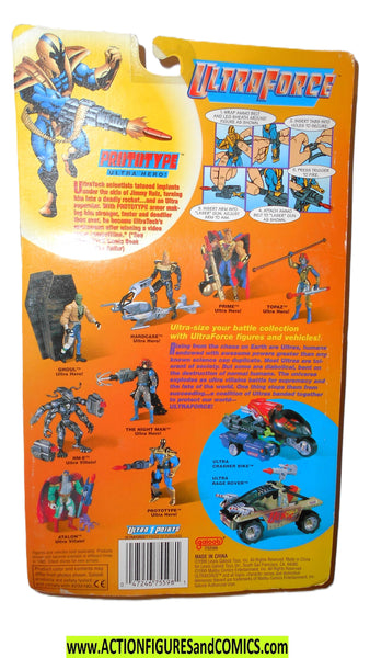 Ultraforce PROTOTYPE 1995 #2 galoob action figures moc – ActionFiguresandComics