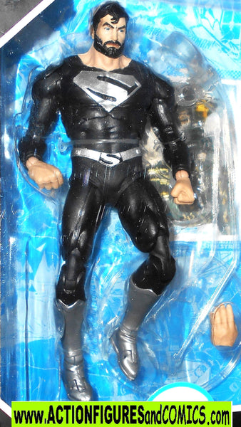 Dc Multiverse Superman Black Suit Mcfarlane Universe Moc Mib