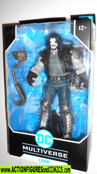 Dc Multiverse Lobo Dc Rebirth Mcarlane Dc Universe Direct Moc Mib