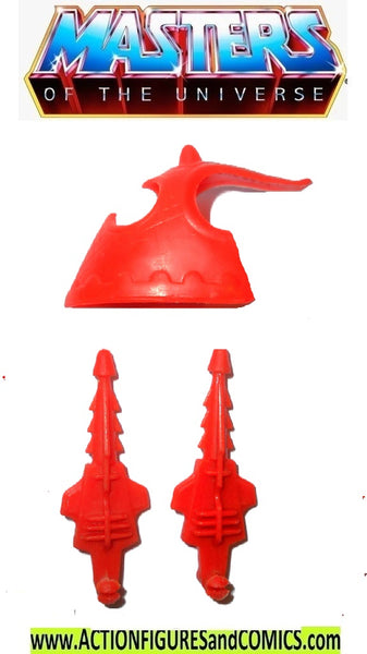 Masters of the Universe STRIDER Helmet Guns he-man weapon part ...