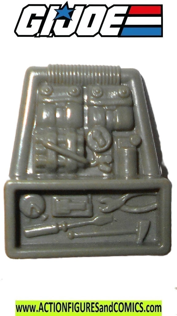 Gi joe FIREFLY 1984 v1 BACKPACK accessory weapon part ...