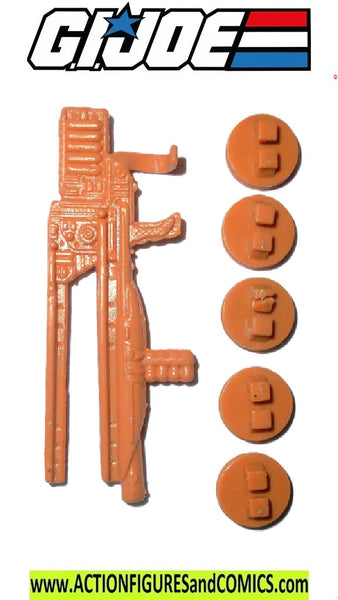 Gi joe SALVO 1990 Launcher & Mines accessory weapon part ...