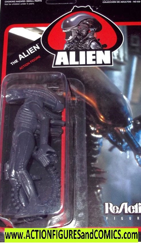 Alien movie ALIEN aliens ReAction figures super 7 horror moc ...