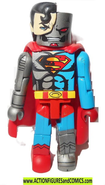 Minimates CYBORG SUPERMAN action figure dc universe ...