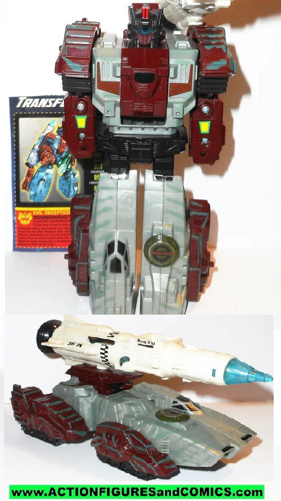 Transformers Machine Wars SOUNDWAVE complete kb kay bee 1996 ...