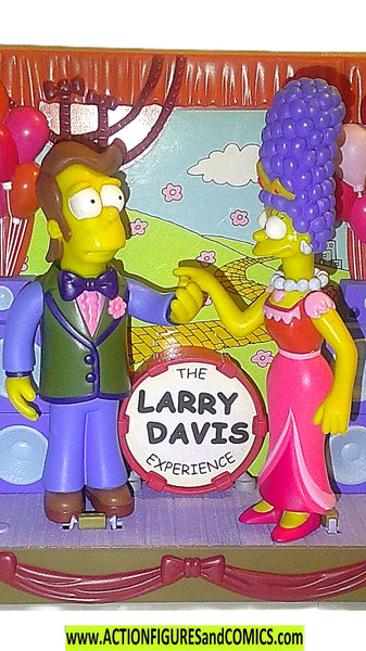 simpsons HOMER & MARGE Highschool Prom playset 2002 wos ...