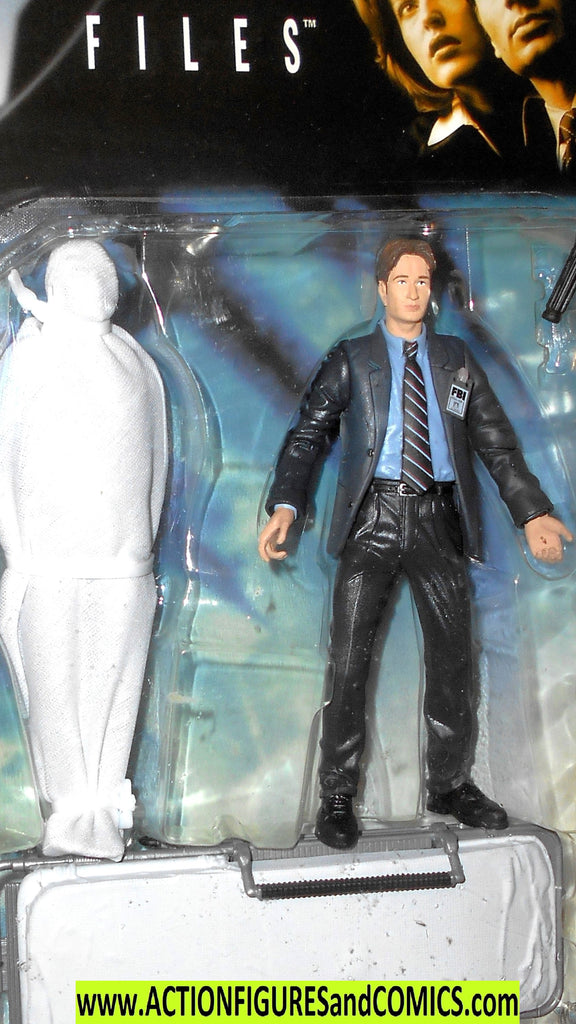 X-FILES action figures MULDER suit Gurney moc – ActionFiguresandComics