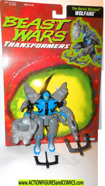 Transformers beast wars WOLFANG 1996 wolf dog t takara ...