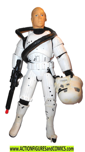 star wars action figures LUKE SKYWALKER 12 inch 2001 compactor ...