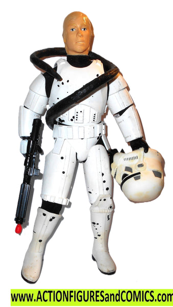 star wars action figures LUKE SKYWALKER 12 inch 2001 compactor ...