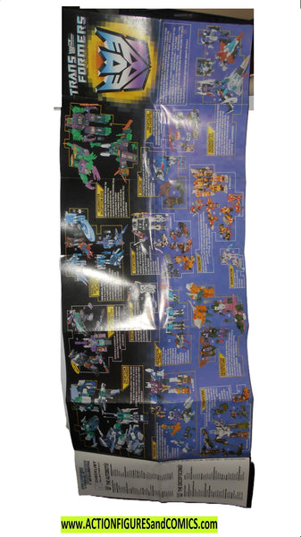 Transformers 1987 PRODUCT Catalogue g1 insert pamphlet ...