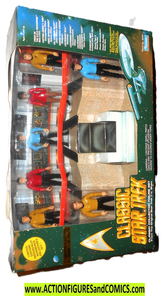 Star Trek BRIDGE SET 1993 command crew moc mib – ActionFiguresandComics