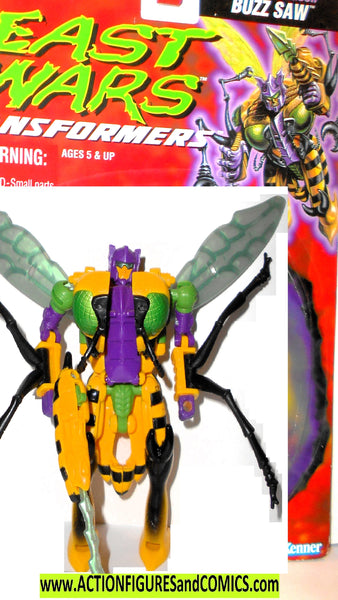 Transformers beast wars BUZZ SAW 1996 bee insectic bug takara ...