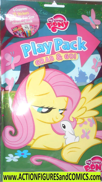 my little pony PLAY PACK Coloring Book crayons moc mip ...