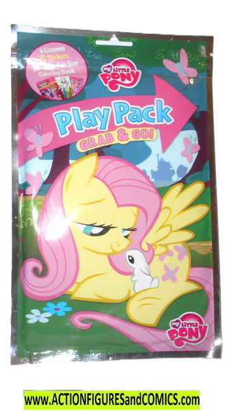 my little pony PLAY PACK Coloring Book crayons moc mip ...