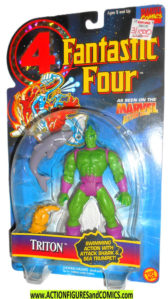 Fantastic Four TRITON 1995 **ERROR** inhumans toybiz marvel universe ...