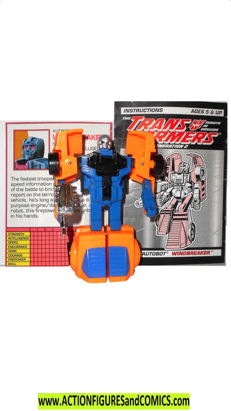 Transformers Generation 2 WINDBEAKER 1992 complete action figure ...