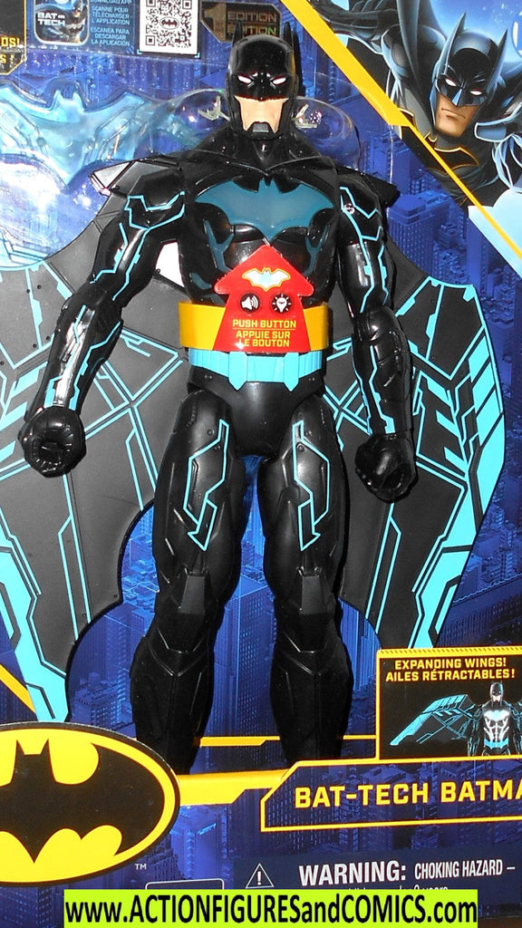 dc universe spin master BATMAN 12 inch Bat-Tech mib moc ...