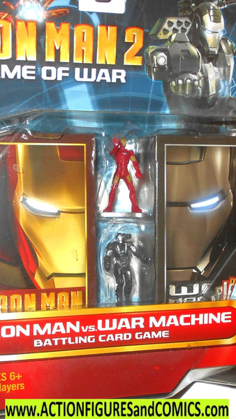 marvel universe IRON MAN 2 vs Warmachine card game 2010 movie ...