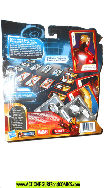 marvel universe IRON MAN 2 vs Warmachine card game 2010 movie ...