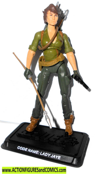 gi joe LADY JAYE 2007 v7 25th anniversary gijoe 2008 ...