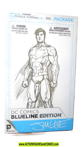 dc direct SUPERMAN 2016 Blueline edition black white mib moc ...