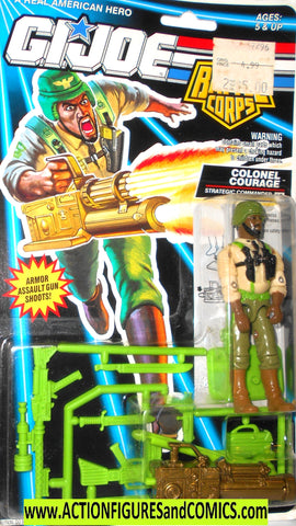 Gi joe COLONEL COURAGE 1993 vintage battle corps 1992 moc ...