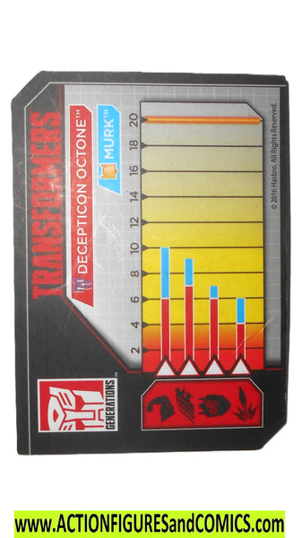 Transformers OCTANE Titans Return Trading Card – ActionFiguresandComics