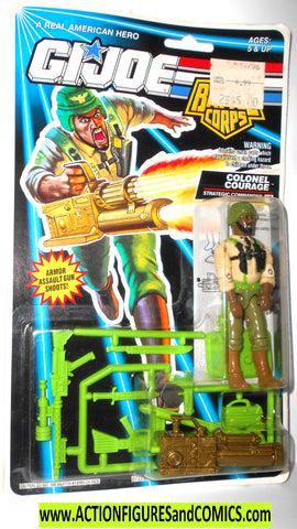 Gi joe COLONEL COURAGE 1993 vintage battle corps 1992 moc ...