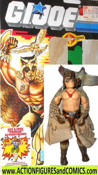 Gi joe RAPTOR 1987 Complete w Full Card bird – ActionFiguresandComics