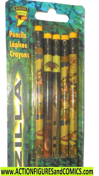Godzilla 1998 PENCILS tri-star movie trading moc mip ...
