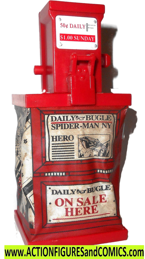 marvel legends Spider-man DAILY BUGLE Newspaper stand ...