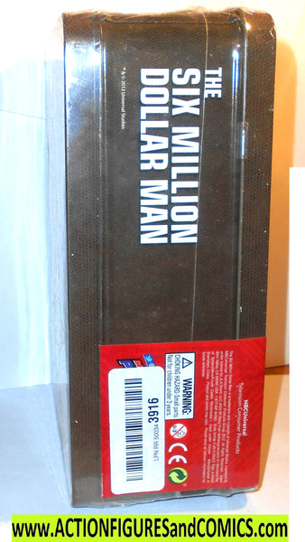 Six Million Dollar Man 3 faces lunch box thermos moc mib ...