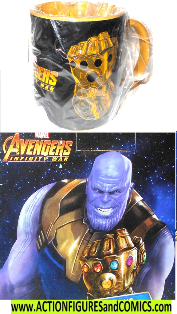Marvel INFINITY GUANTLET MUG thanos cup moc mib – ActionFiguresandComics