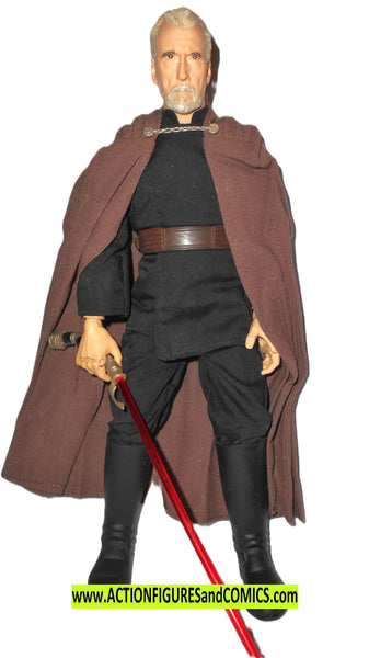 star wars action figures COUNT DOOKU 12 inch 2002 aotc ...