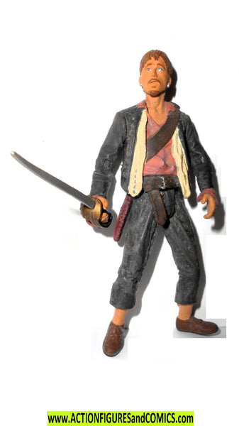 Pirates of the Caribbean RAGETTI 3.75 inch sword zizzle 2007 ...