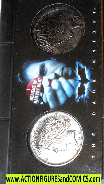 Batman dark knight TWO-FACE movie COIN Replica set – ActionFiguresandComics