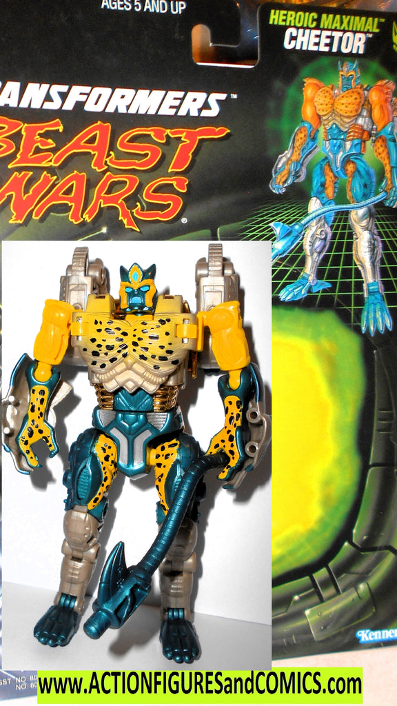 Transformers beast wars CHEETOR transmetals 1997 cheeta TM ...