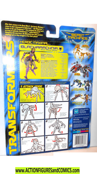 transformers beast machines BLACKARACHNIA Spider Complete ...
