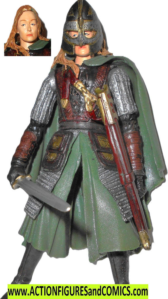 Lord of the Rings EOWYN in armor toy biz complete hobbit 99p ...