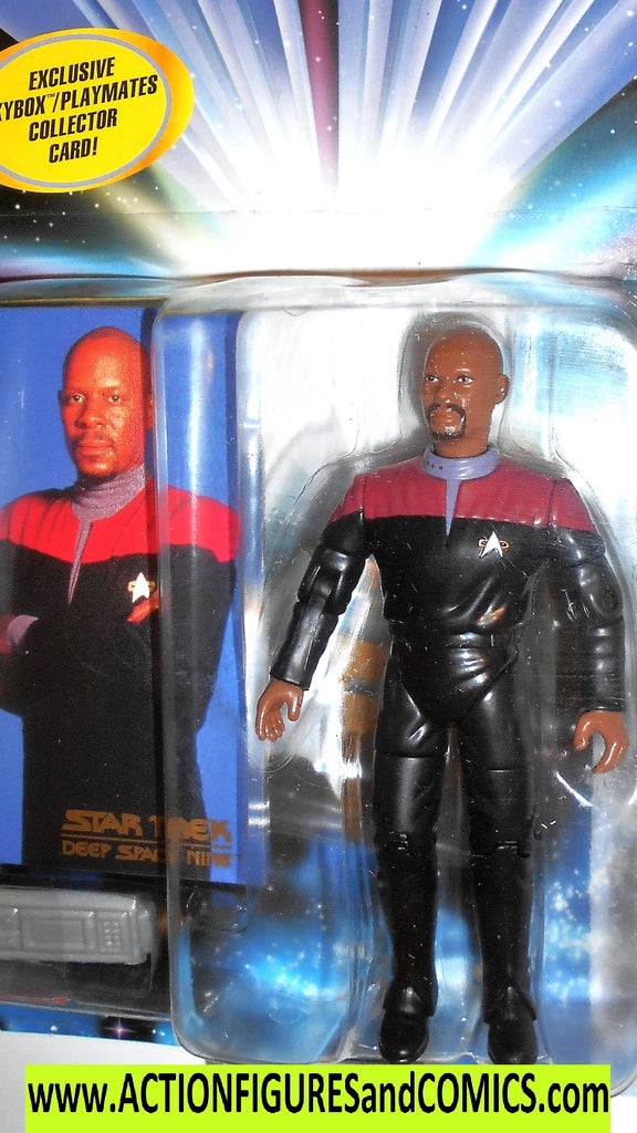 Star Trek COMMANDER SISKO Captain 1997 playmates moc ...