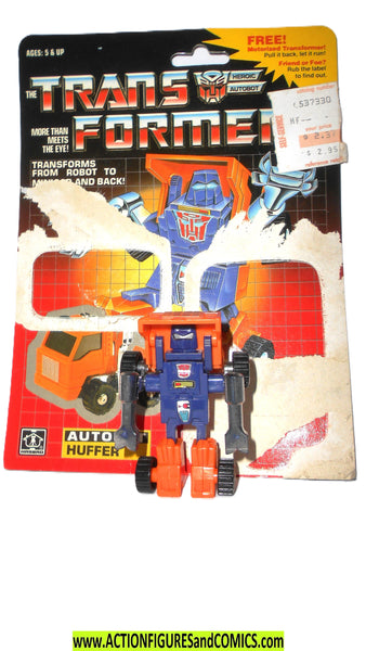 Transformers generation 1 HUFFER 1984 pre rub mini spy card ...
