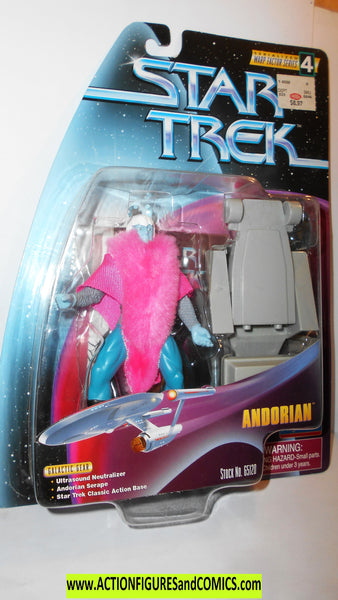 Star Trek ANDORIAN playmates alien warp factor series 3 moc ...