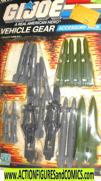 gi joe VEHICLE GEAR 1986 Accessory Pack #1 g i moc 001 ...