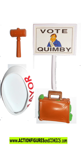 simpsons MAYOR QUIMBY playmates 2000 2001 100% – ActionFiguresandComics