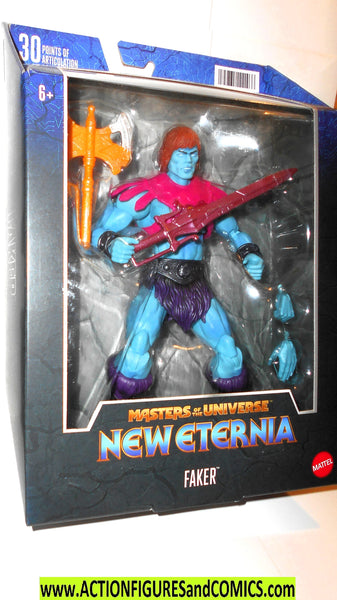 masters of the universe FAKER HE-MAN masterverse moc mib ...