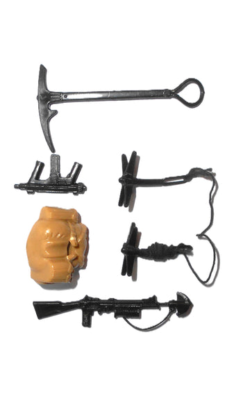 Gi joe ALPINE 1985 v1 vintage backpack gun ax pick gijoe ...