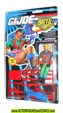 Gi joe OUTBACK 1992 v4 battle corps vintage gijoe moc ...