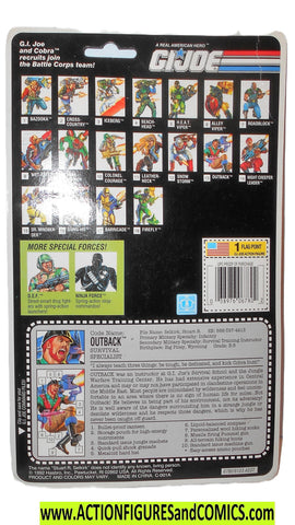 Gi joe OUTBACK 1992 v4 battle corps vintage gijoe moc ...