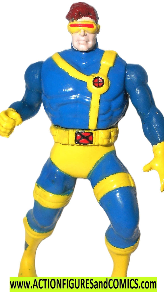 Marvel die cast CYCLOPS 1998 metal mutants x-men toy biz ...
